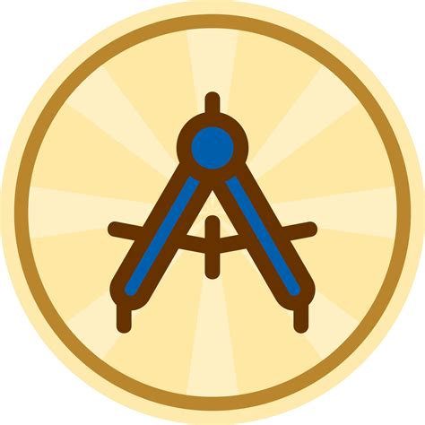 Drawing Compass Comic Circle Icon 38273192 Vector Art At Vecteezy