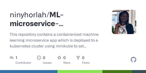 github ninyhorlah ml microservice kubernetes deployment this