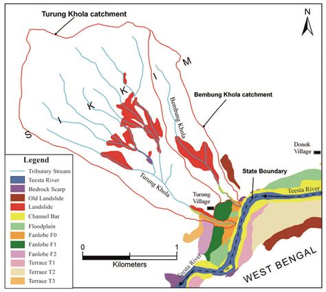 The Geomorphic Map Of The Study Area Is Mapped From The Irs Liss Iii