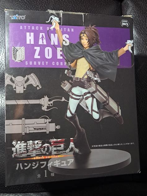 Attack On Titan Hange Zoe Survey Corps Figure Taito Japan Used Great
