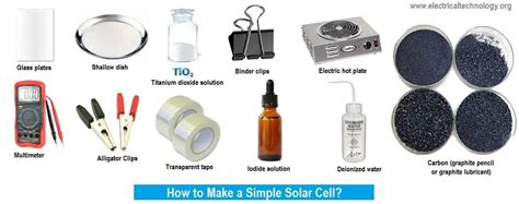 How To Make Simple Solar Cell Working Of Photovoltaic Cell