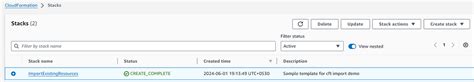 aws cloudformation simplifies resource import with a new parameter for