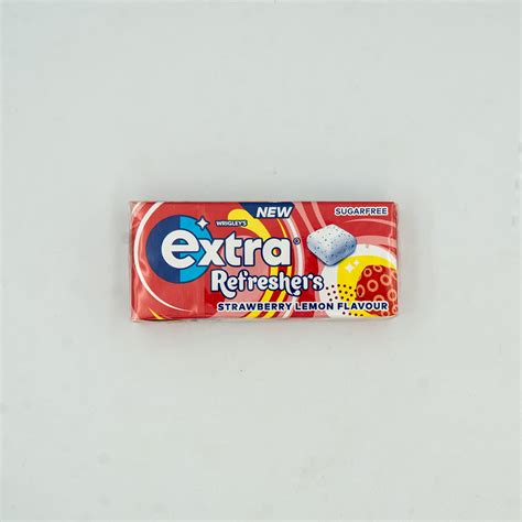 Wrigleys Extra Refreshers Strawberry Lemon Spring On The Go