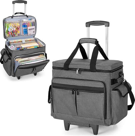 Scrapbook Suitcase On Wheels Everything Mary Scrapbook Tote On Wheels