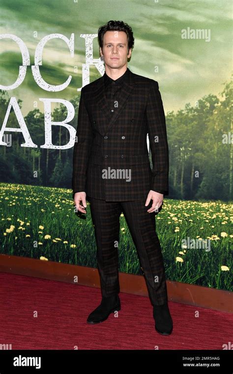 Jonathan Groff Attends The Knock At The Cabin World Premiere At Jazz At Lincoln Centers