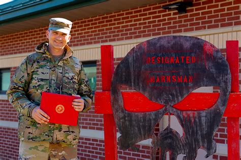 First Airman Graduates Marine Corps Designated Marksman Course Joint