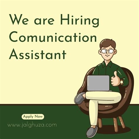 Were Hiring A Communication Assistant Think Youve Got The Skills