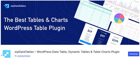 Top 5 Table Plugins For Wordpress Saffiretech