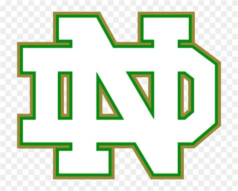 Notre Dame Logo Outline