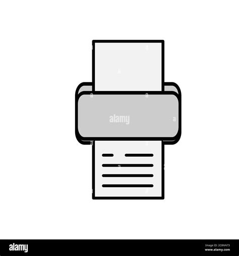 Printer Vector Design Template Illustration Stock Vector Image And Art Alamy