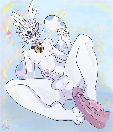 Rule 34 Absurd Res Angel Anthro Biblically Accurate Angel Big Penis Bodily Fluids Cum Domestic