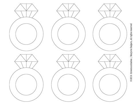 6 Best Printable Diamond Ring Template Artofit
