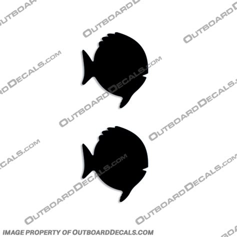 Sunfish Fish Boat Logo Decal Any Color