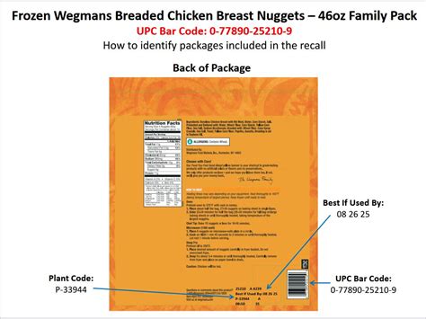 Wegmans Issues Health Alert For Frozen Chicken Nuggets Montgomery