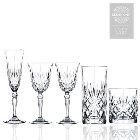 Design One Clear Glassware