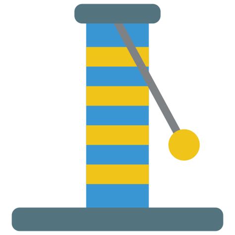 Scratching Post Basic Miscellany Flat Icon