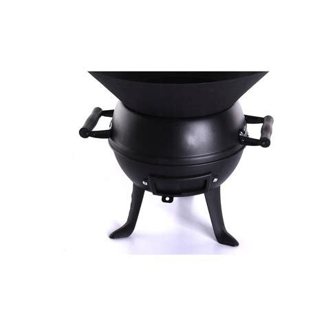 Gratar Gradina Fonta 35 Cm Inaltime Reglabila Negru Emagro