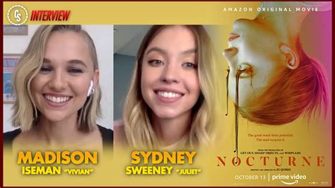 Cs Video Madison Iseman And Sydney Sweeney On Blumhouses Nocturne