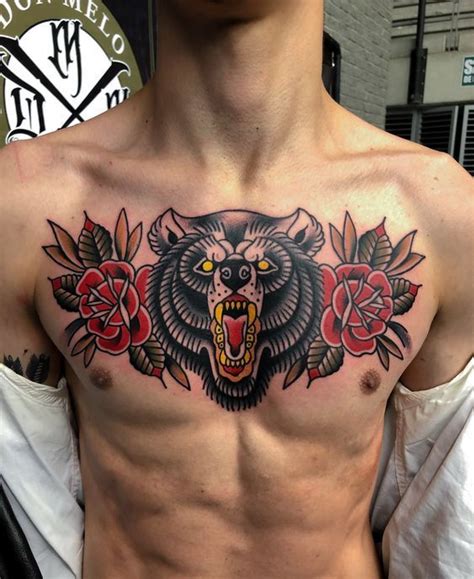Bear Traditional Tattoo