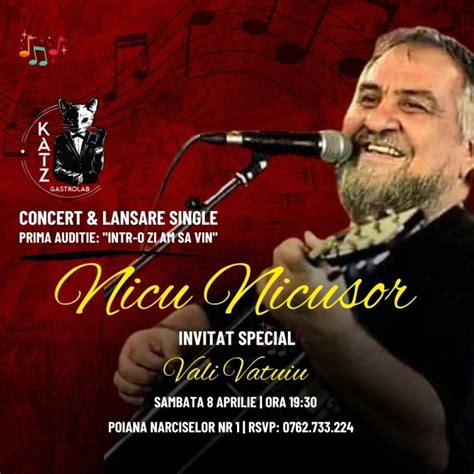 Nicu Nicusor Concert And Lansare Single