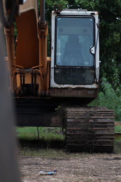Drilling Dredging Machine Largest Isolated Stock Image Image Of