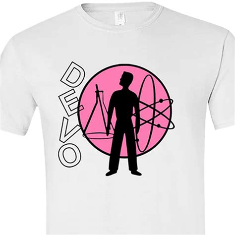 Devo Science Boy White T Shirt