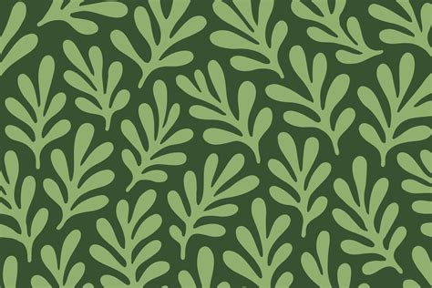 Green Leaf Pattern Design Background 77695510 Vector Art At Vecteezy
