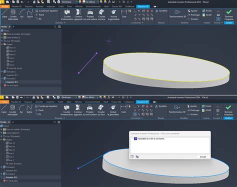 Constrain Included Geometry With Variable Radius Of Curvature In A 3d