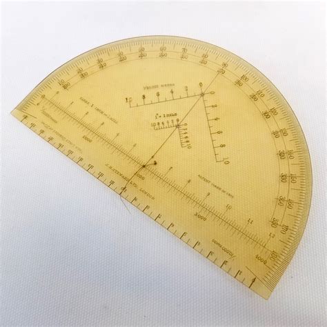 J H Steward British Army Protractor 1935 Compass Library