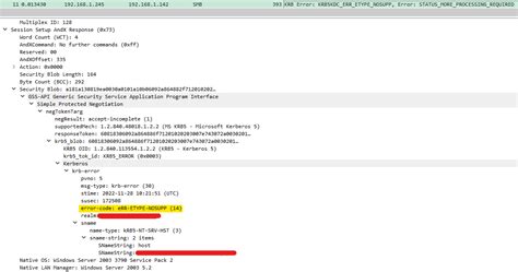 temporarily allow kerberos authentication to windows 2003 boxes after