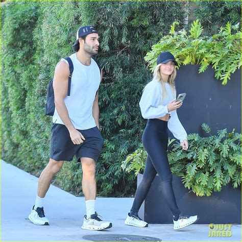 Sam Asghari And New Girlfriend Brooke Irvine Spotted Holding Hands En Route To A Workout Photo