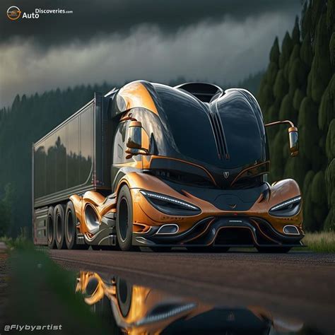 Futuristic Concept Trucks By Flybyartist Auto Discoveries Fantasy Cars Futuristic Truck Design