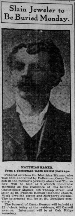 Mathias Mamer Jr 1846 1905 Mémorial Find A Grave