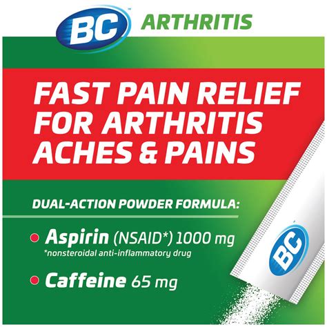 12x Packs Bc Powder Sticks Arthritis Aspirin Fast Pain Relief 6 Sticks