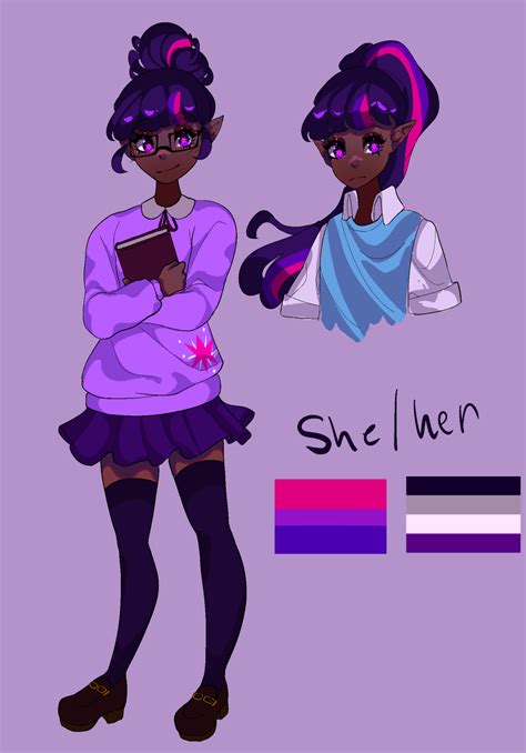 🌙🌸abbi🌸🌙 — Human Twilight Design Plus Headcanons