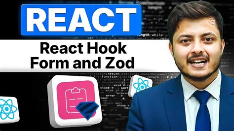 React Hook Form Zod Validation Reactjs Full Course 9 Youtube