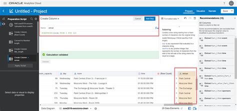 Creating A Data Flow In Oracle Analytics Cloud To Enriching With Geo Encoding To Map