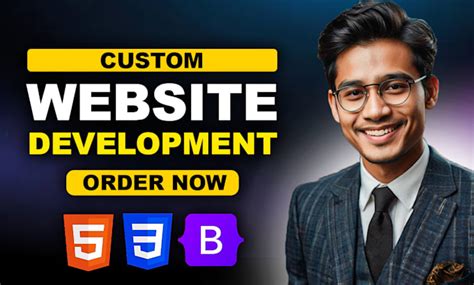 Develop Responsive Front End Website Using Html Css Bootsrap By Mhasnain305 Fiverr