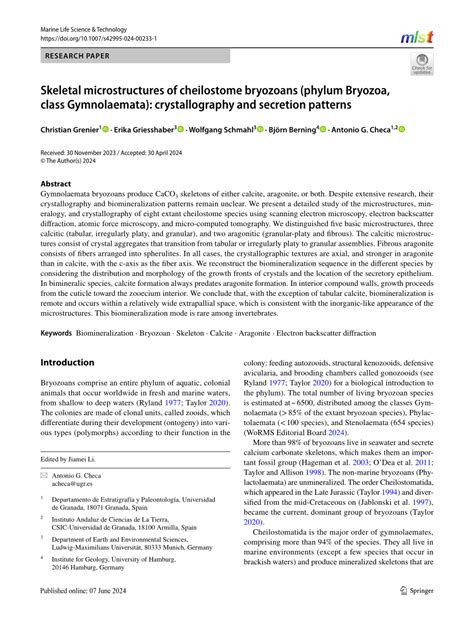 Pdf Skeletal Microstructures Of Cheilostome Bryozoans Phylum Bryozoa