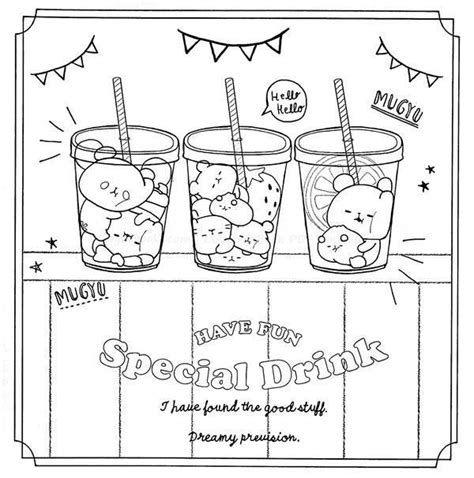 Kawaii Mochi Coloring Pages Coloring Pages