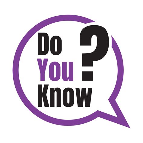 Do You Know Vector Design Do You Know Illustration Art 20250667 Vector