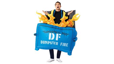 Dumpster Fire Inflatable Costume The Toy Book