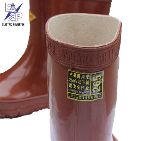 Supplier Price Rubber High Voltage Insulating Boots Insulated Boots