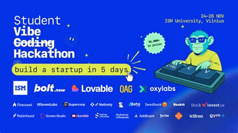 Student Vibecoding Hackathon By Ism X Boltnew Ism University Of