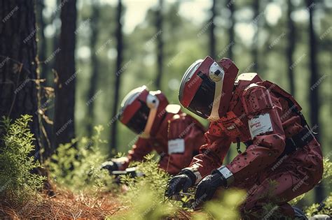 Premium Photo Robot Detective Analyzing Forensic Evidence At A Crime