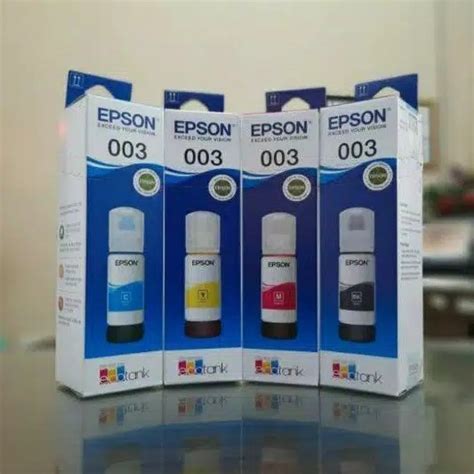 Jual Epson 003tinta Epson 003 1set For L1110l3310l3116l3150l3156