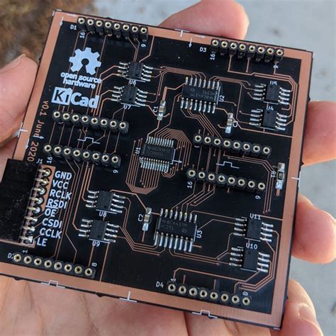 A X LED Matrix Display From Scratch Hackaday Io