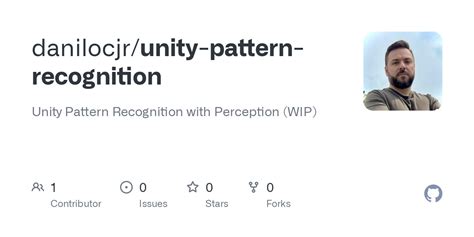 Github Danilocjrunity Pattern Recognition Unity Pattern Recognition