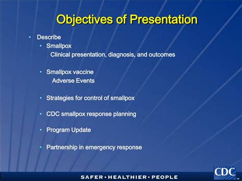 Ppt National Smallpox Vaccination Program Update Powerpoint Presentation Id 760480