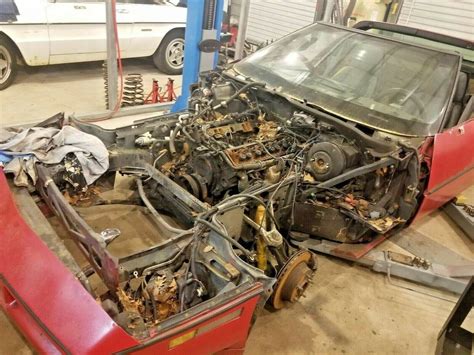 Fs For Sale 1984 1985 C4 Corvette Rolling Chassis Plus For Parts 500